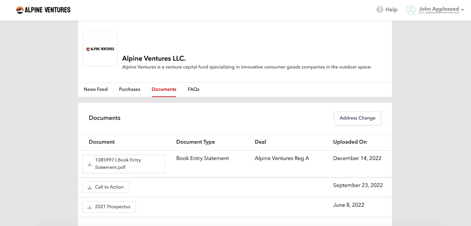 Where can I find my book-entry statements? – DealMaker Support
