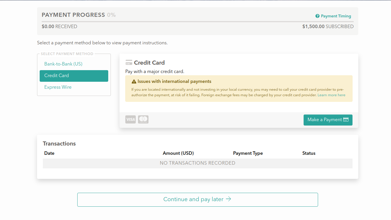 DealMaker Investor Overview – DealMaker Support